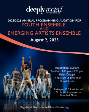 Dance Education Auditions | Deeply Rooted Dance Theater