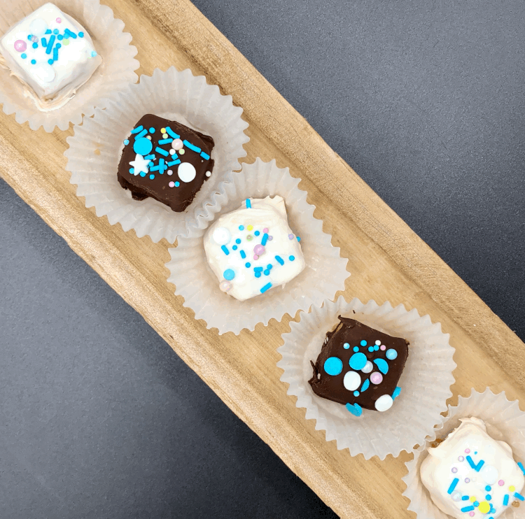 Salted Caramel Shortbread Bites — Pharm-to-Table