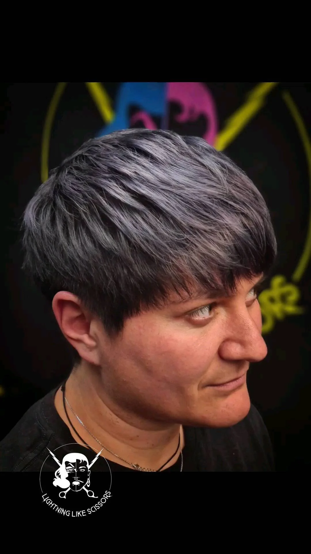 Non binary, Gender Neutral Hairstyles and Colours — Lightning Like Scissors