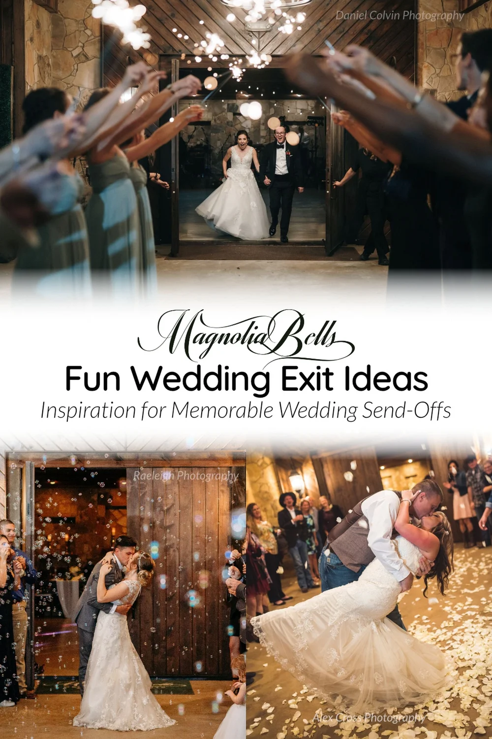 Fun Wedding Send-Off Ideas for a Memorable Wedding Exit at Magnolia ...
