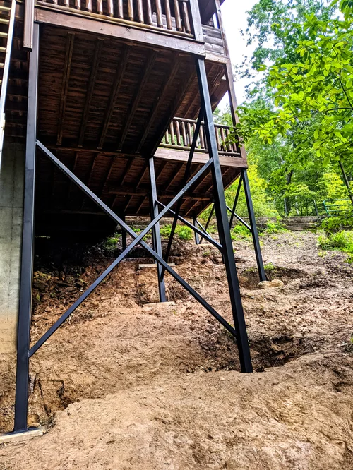 Steel Deck Framing & Post Replacement | Secure Porch Column Repairs in ...