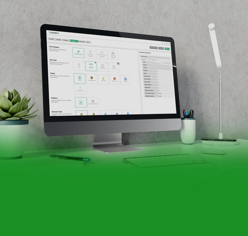 Agile Test Automation Application - Test Evolve