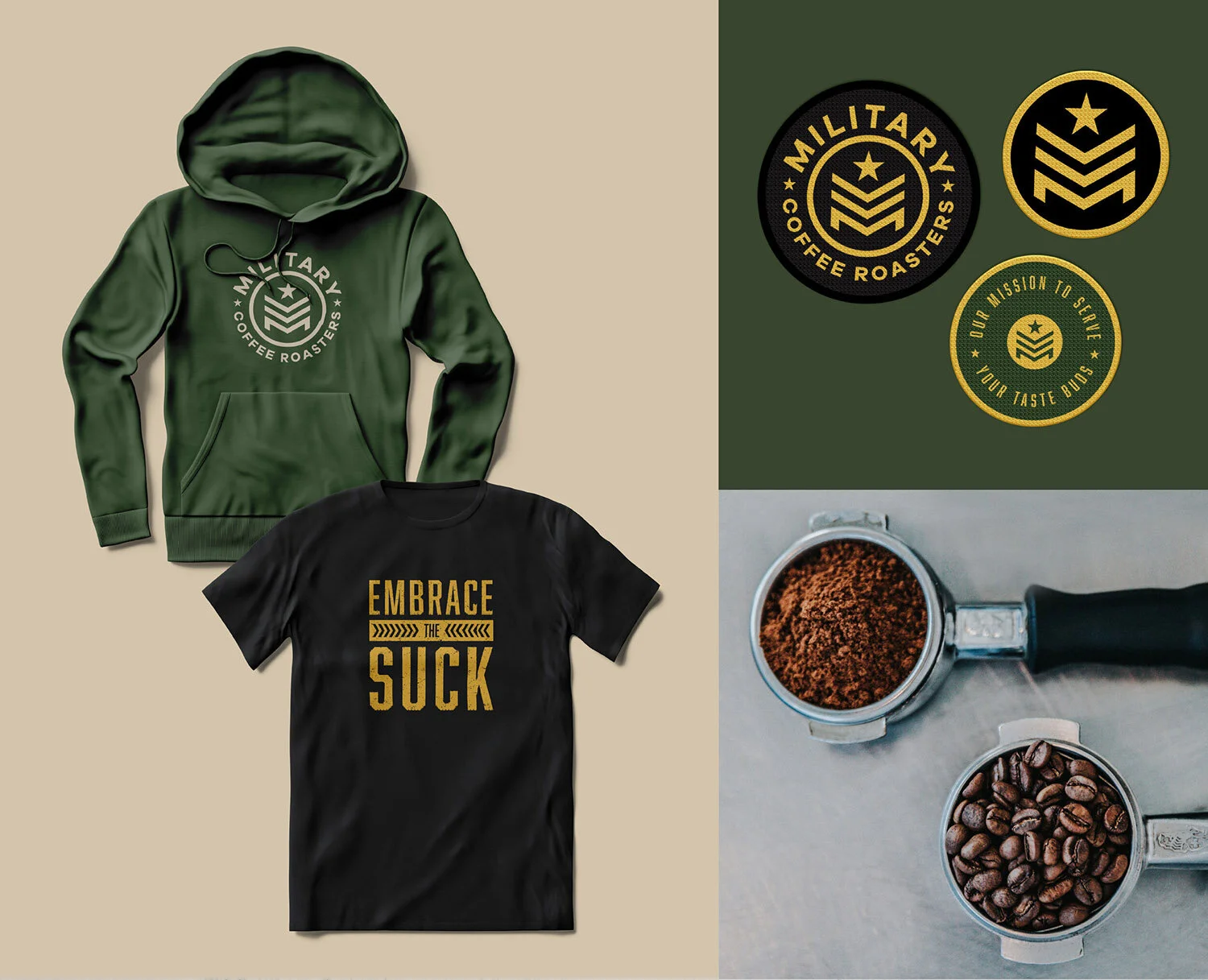Military Coffee Roasters | Brand, Packaging & Website Designer in ...