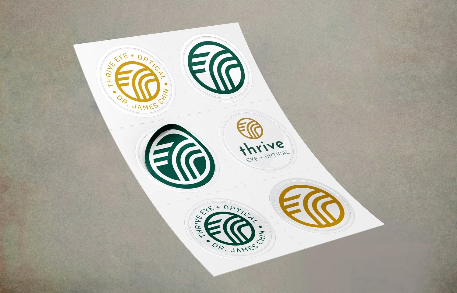 Thrive | Eye + Optical | Chicago Branding | Packaging | Web Design ...