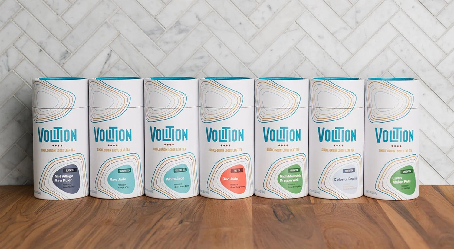 Volition Tea | Chicago Branding | Packaging | Web Design | Bluetiful Design