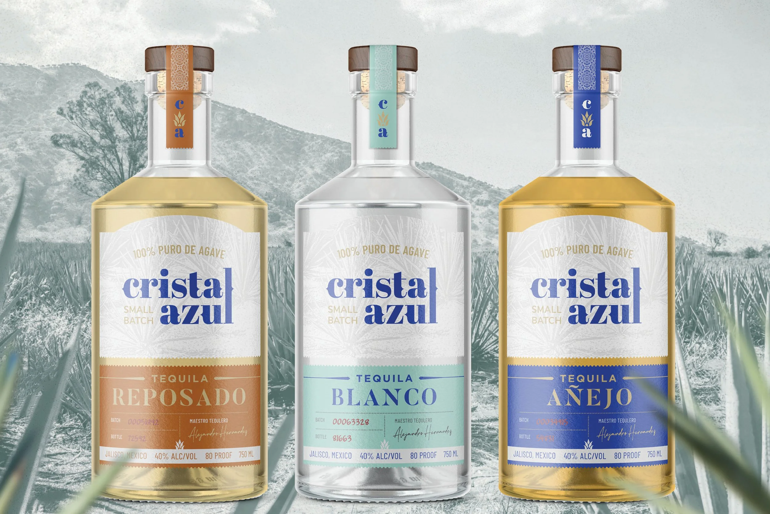 Cristal Azul Tequila Packaging | Chicago Branding | Packaging | Web ...