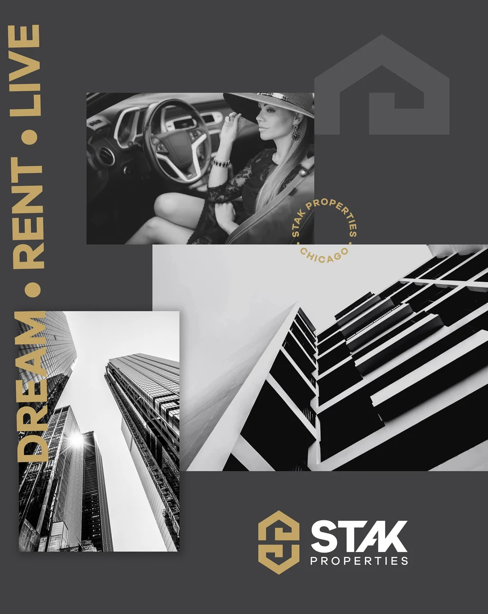 STAK Properties Logo + Branding | Chicago Branding | Packaging | Web ...