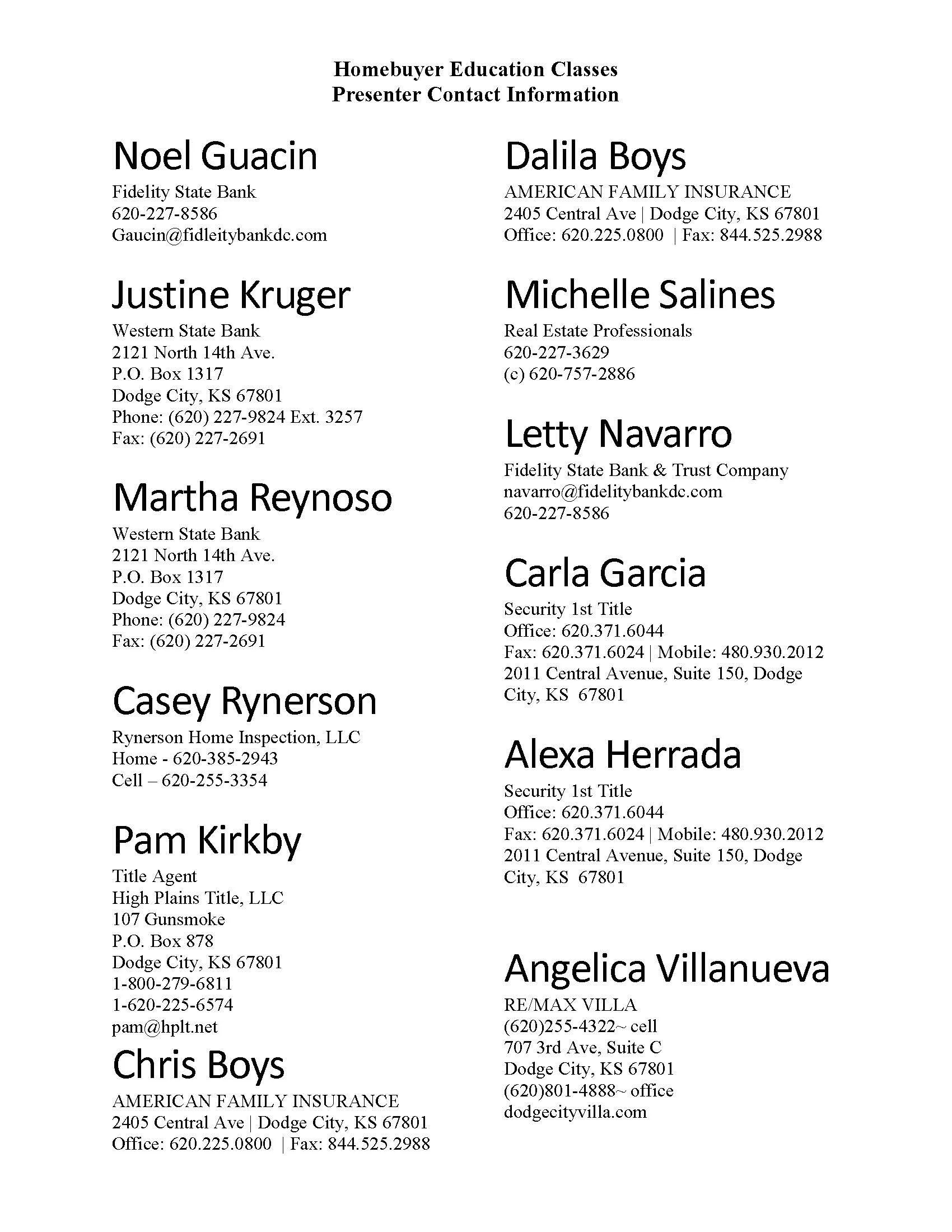 How-To Classes — DCFC Dev Corp