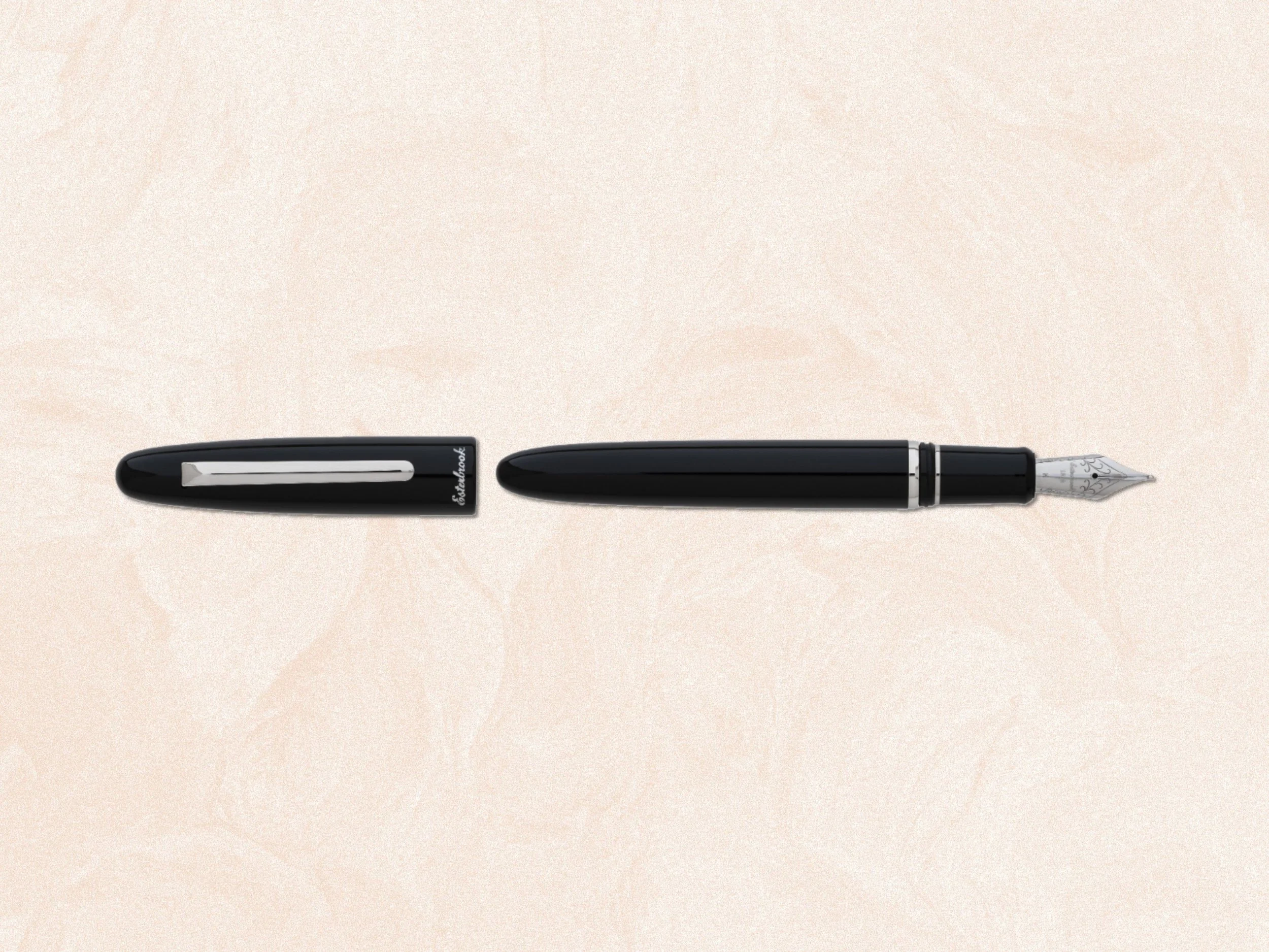 Esterbrook Estie Fountain Pen - Ebony / Gold — Libraries and Archives ...