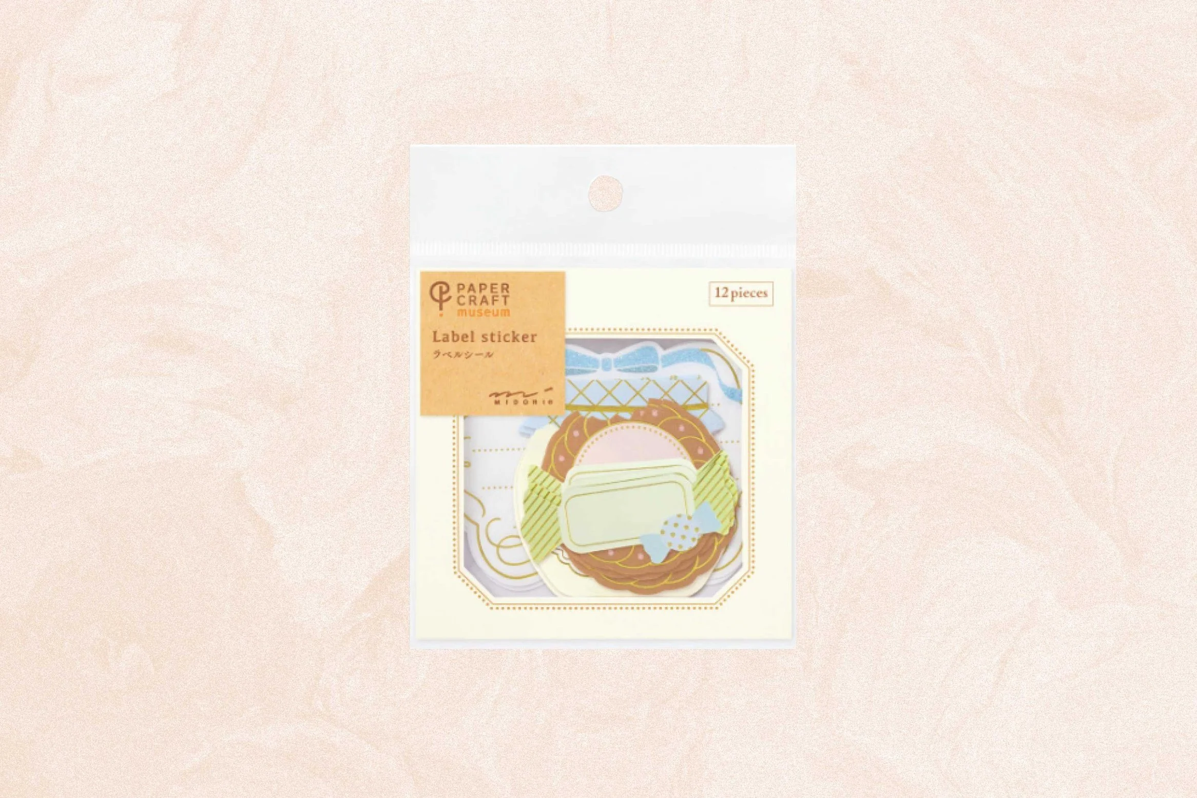 Midori Papercraft Museum Sticker Label - Sweets — Libraries and ...