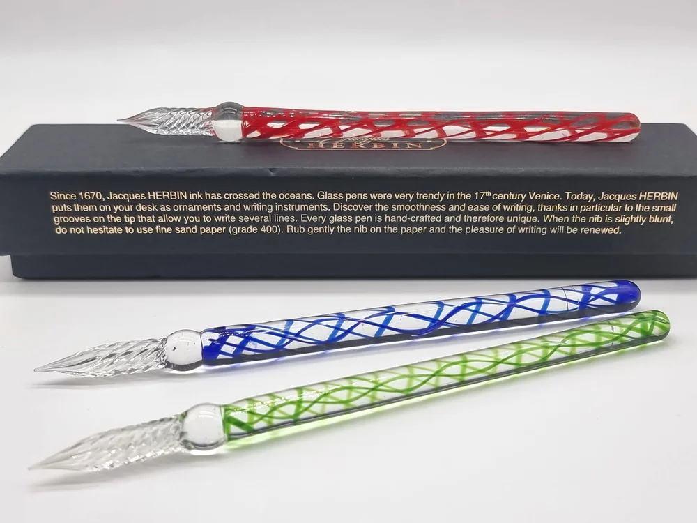 Herbin Straight Glass Dip Pens — Libraries and Archives Paper Company