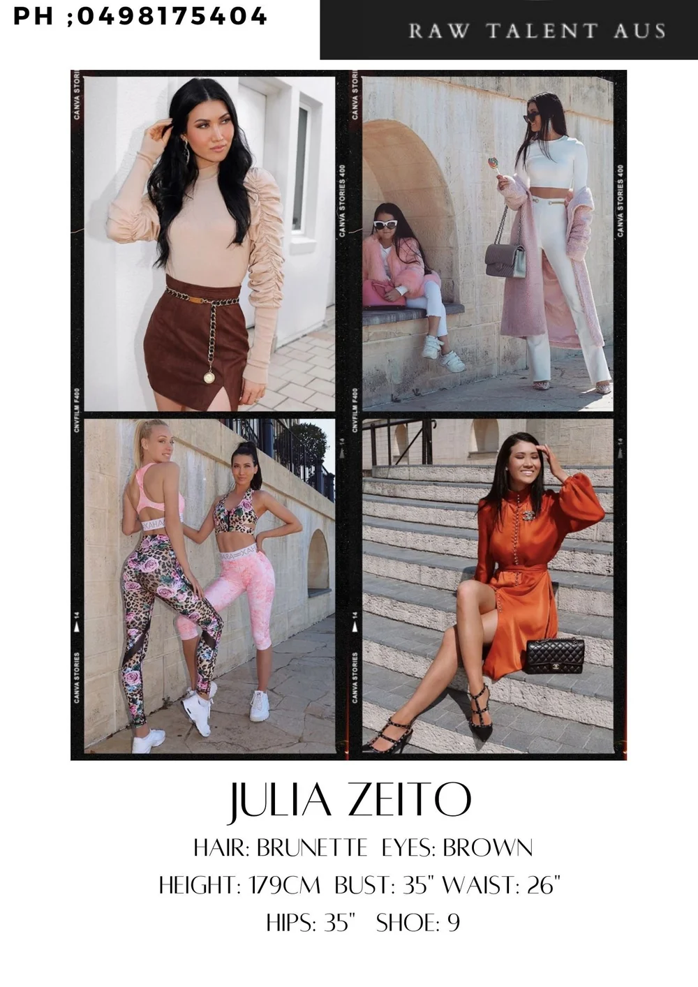 Julia Zeito — Raw Talent