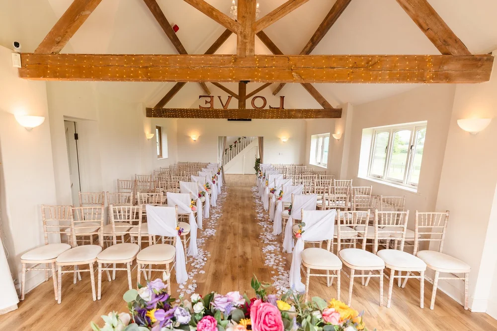 Demi & Adam's Vibrant Wedding at Bordesley Park | Stunning Decor