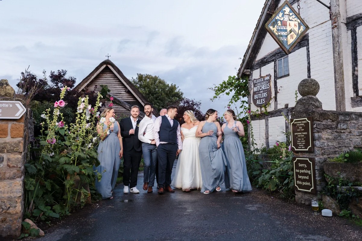 Charlotte & Nick’s Intimate Wedding at The Fleece Inn