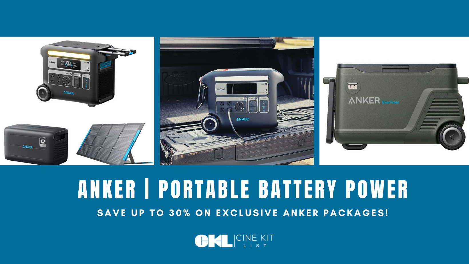 ANKER POWERHOUSE | UP TO 30% OFF! — Cine Kit List
