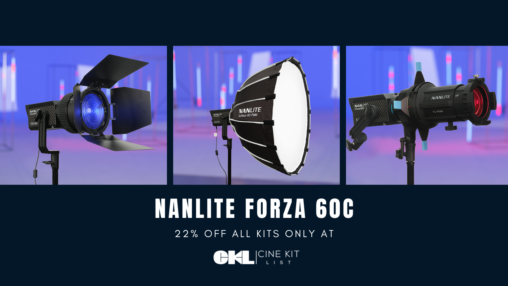 Nanlite Forza 60c | 22% OFF! — Cine Kit List