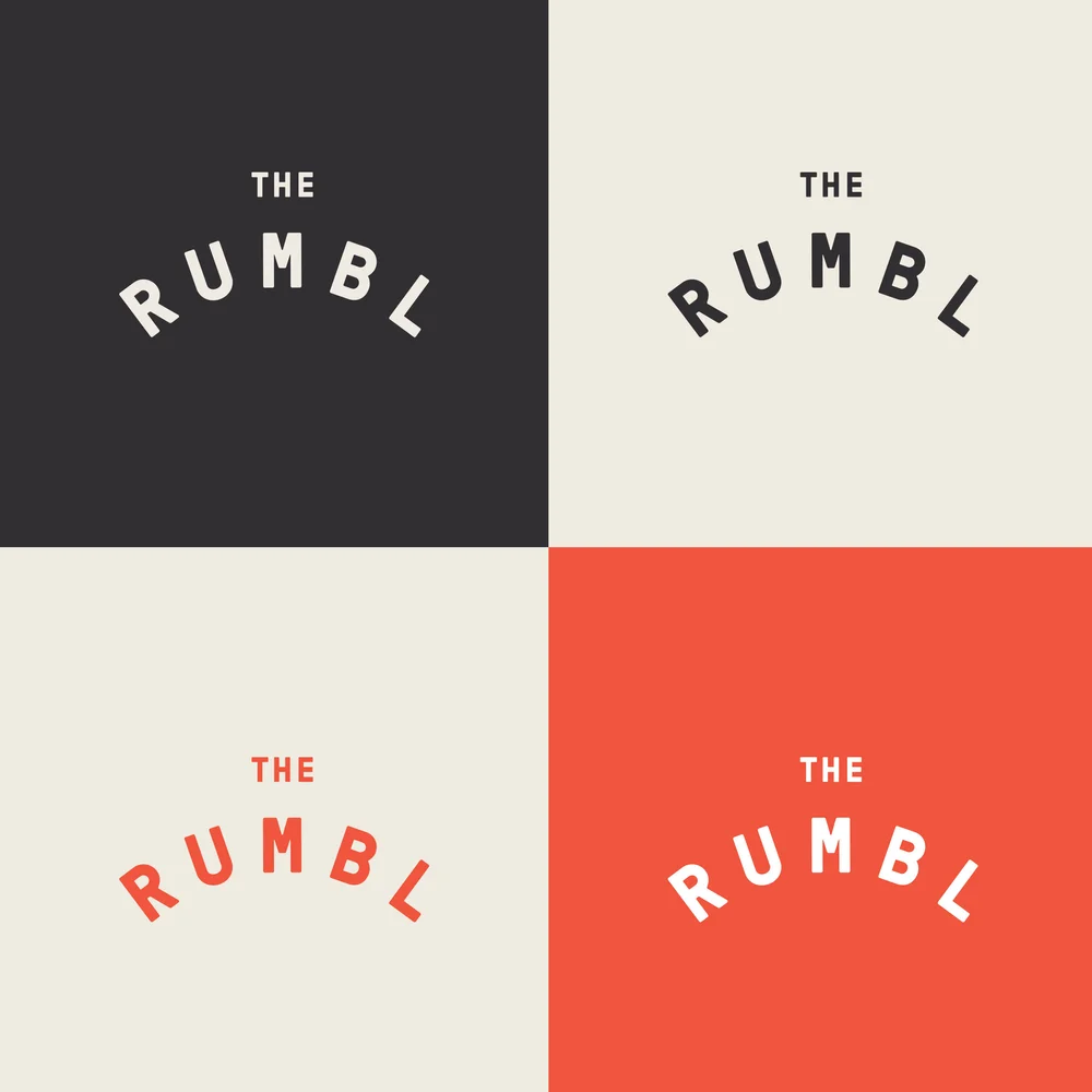 The Rumbl brand identity | Little Village Creative