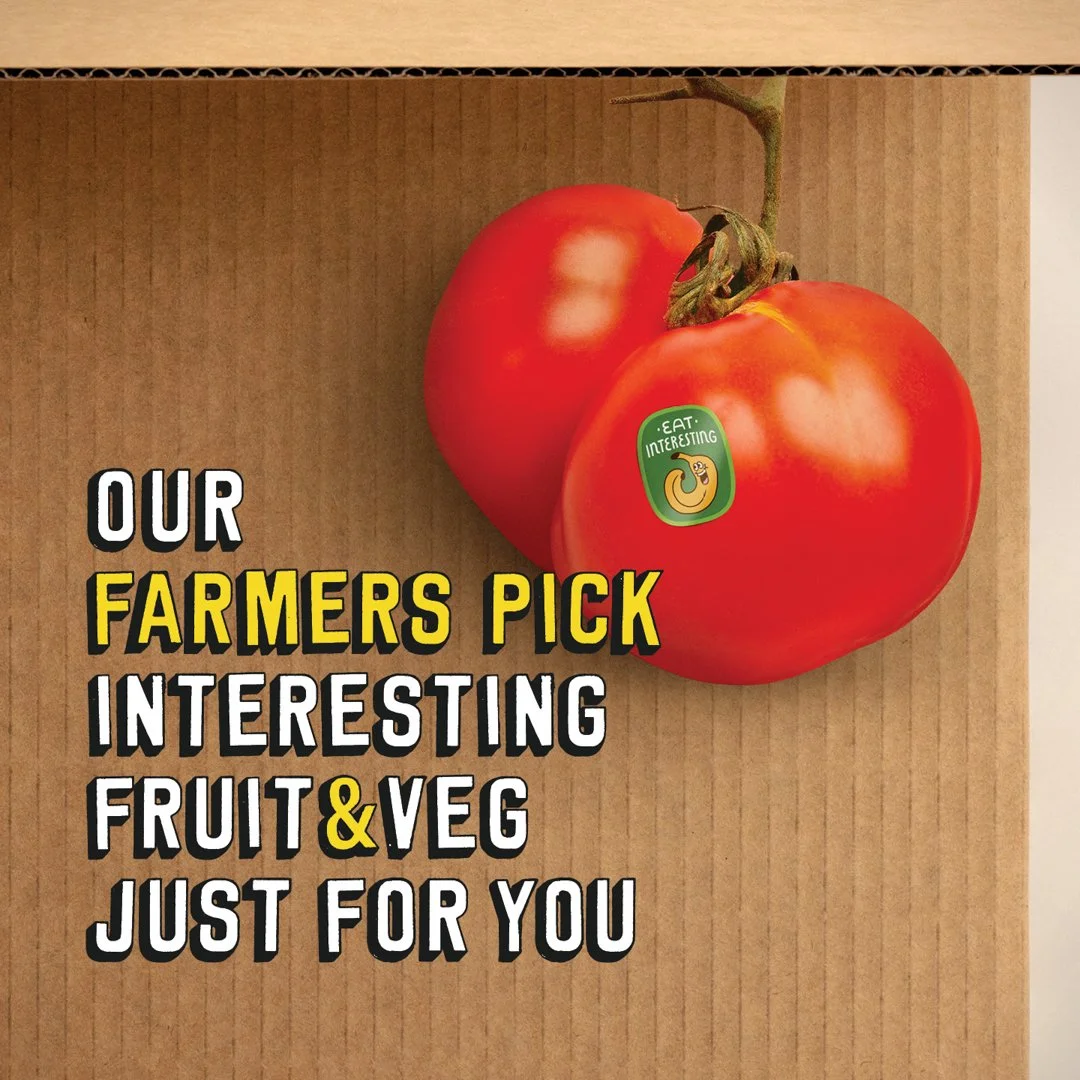 Eat Interesting campaign for Farmers Pick | Little Village Creative