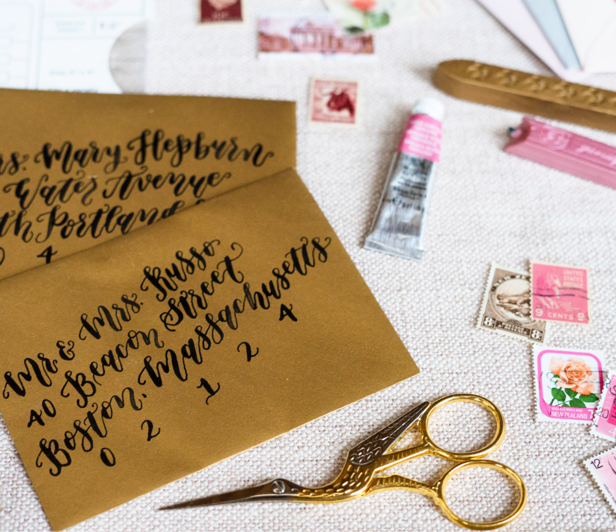 Services 2 — Thick and Thin Lines Calligraphy