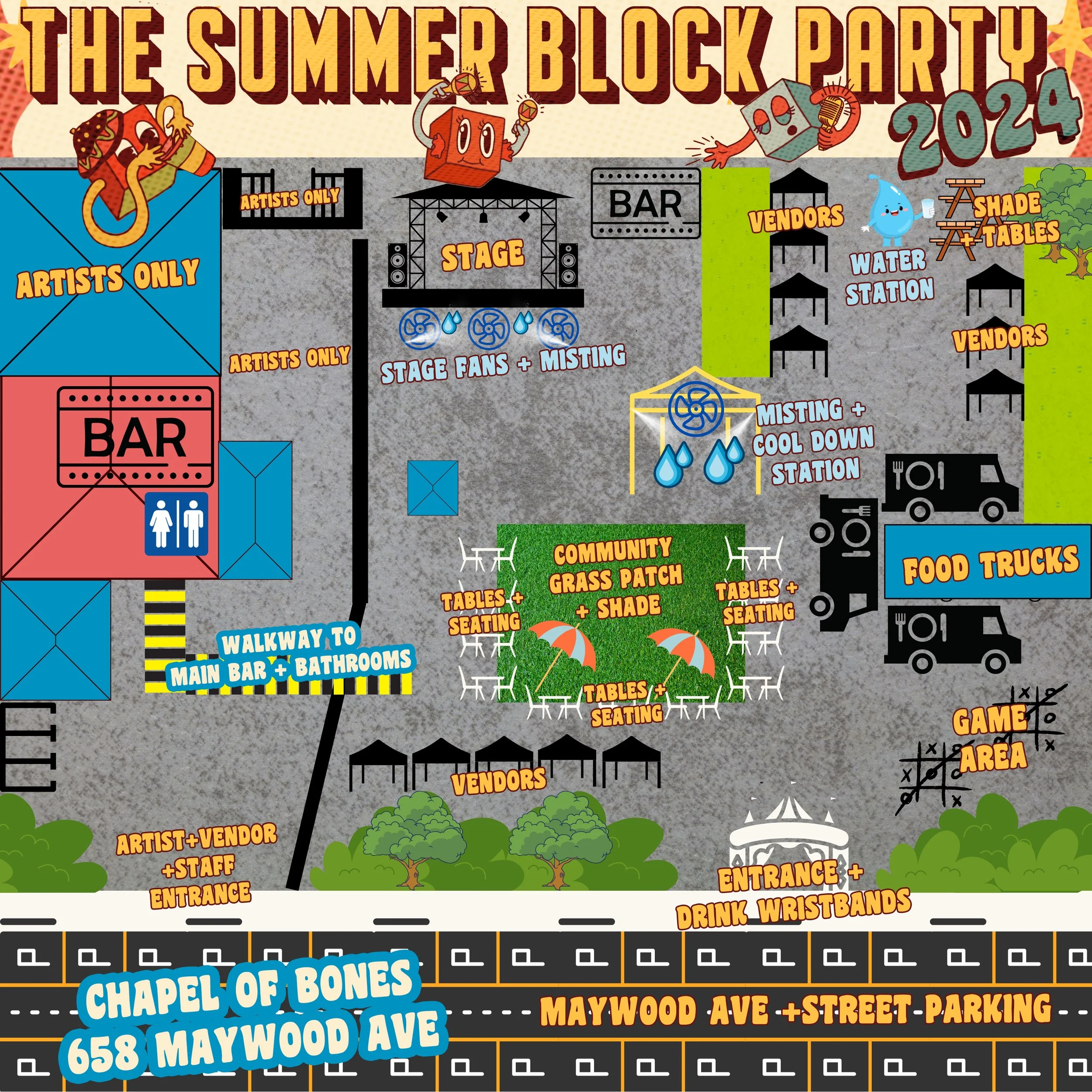 Summer Block Party 2024 — Oak City Music Collective
