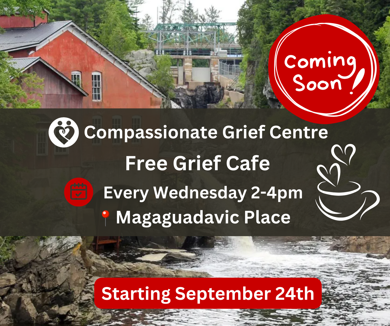 Grief Cafe's in Saint John & Surrounding Areas — Compassionate Grief Centre
