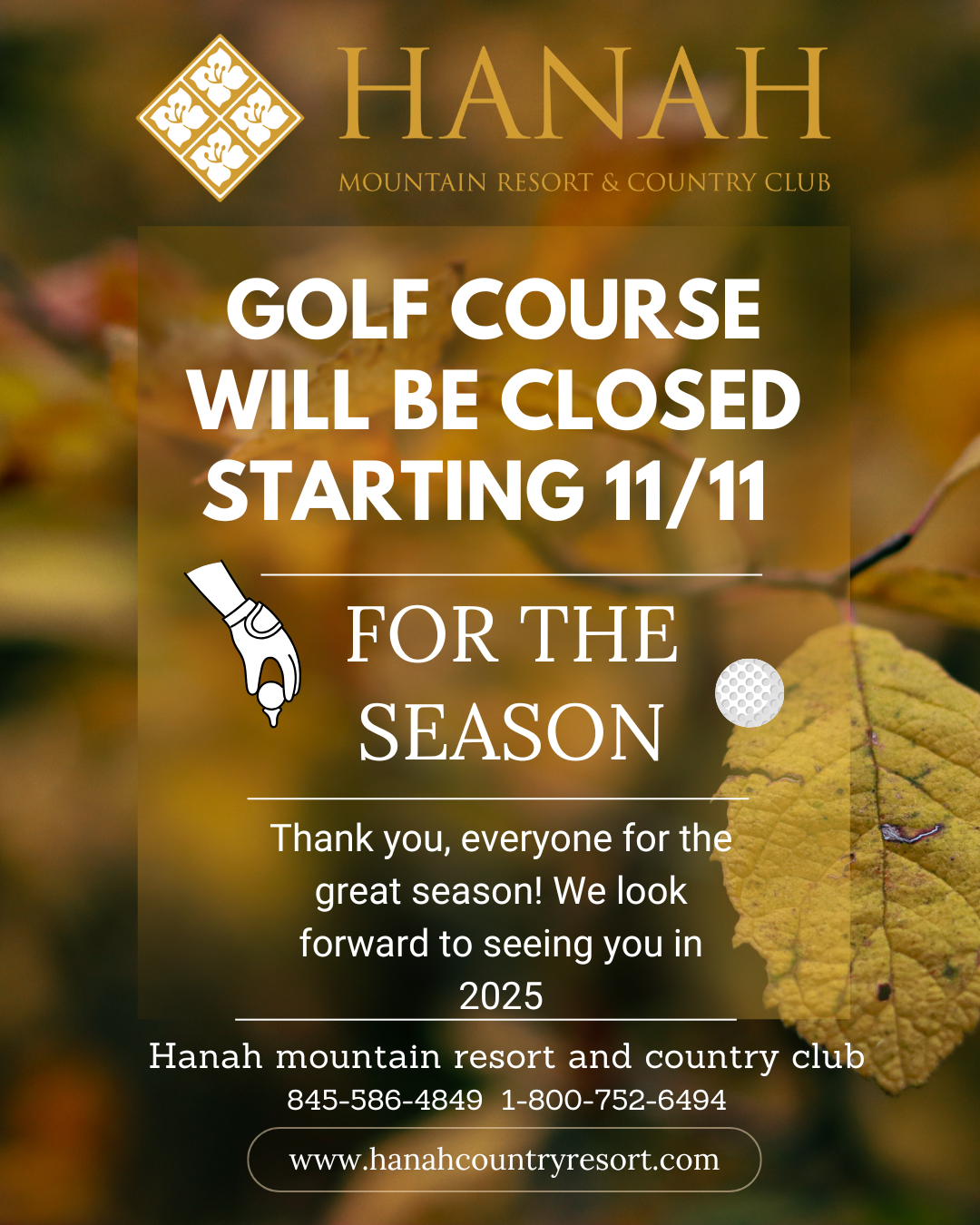 Hanah Mountain Resort & Country Club