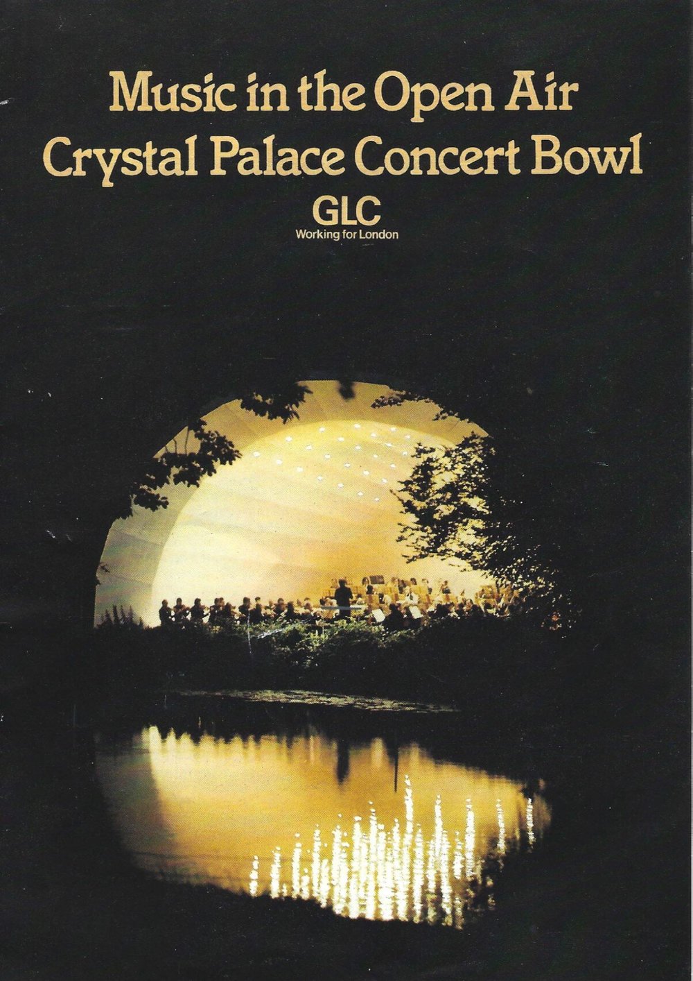 1960's - Renewing a musical tradition — Crystal Palace Bowl