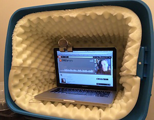 DIY Portable Podcast recording booth — The Podcast Space