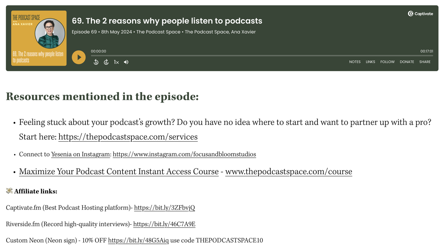 Developing a podcast strategy - 10 Steps for podcast success — The ...