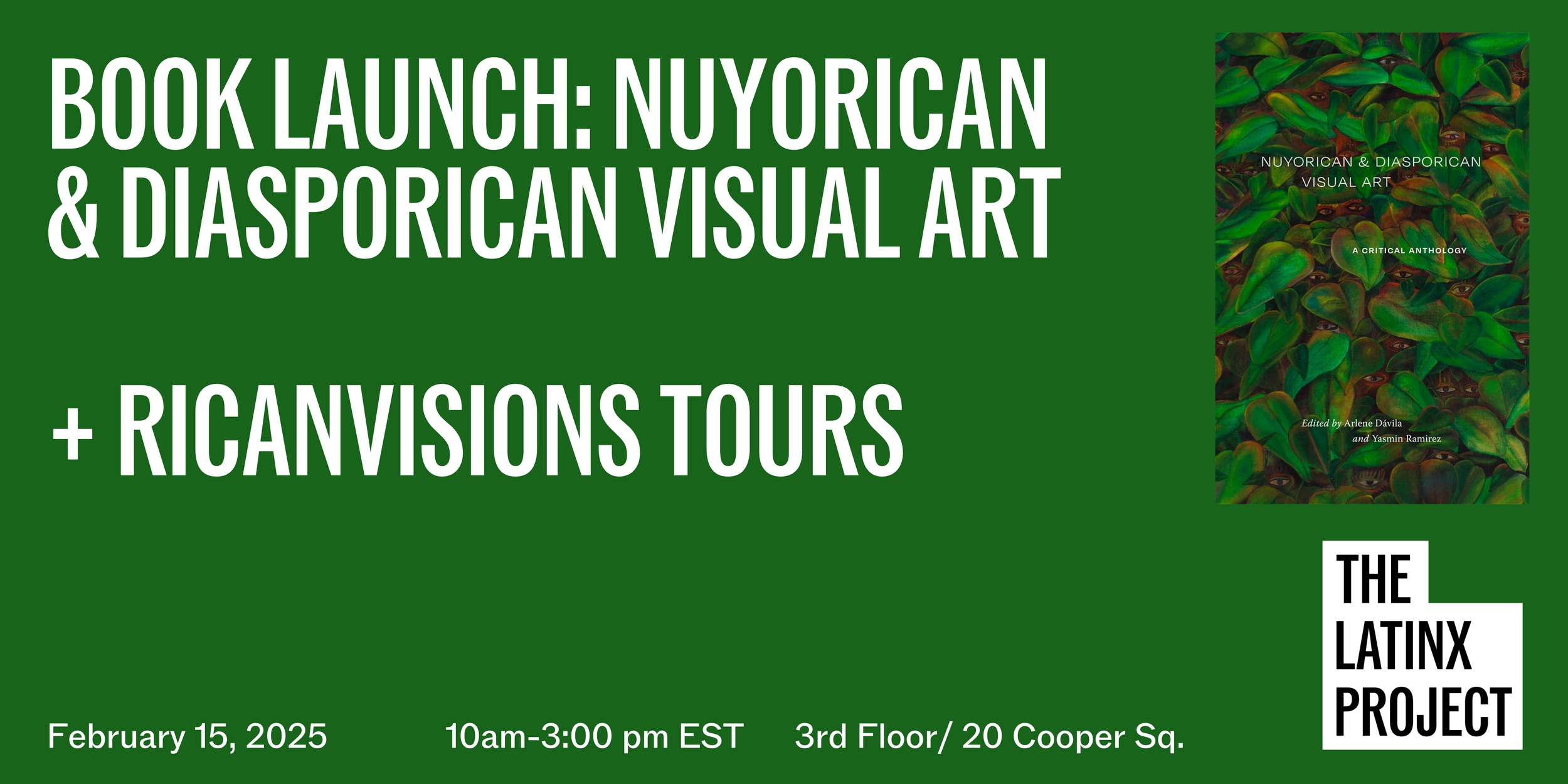 Book Launch: Nuyorican & Diasporican Visual Art + RicanVisions Tours ...
