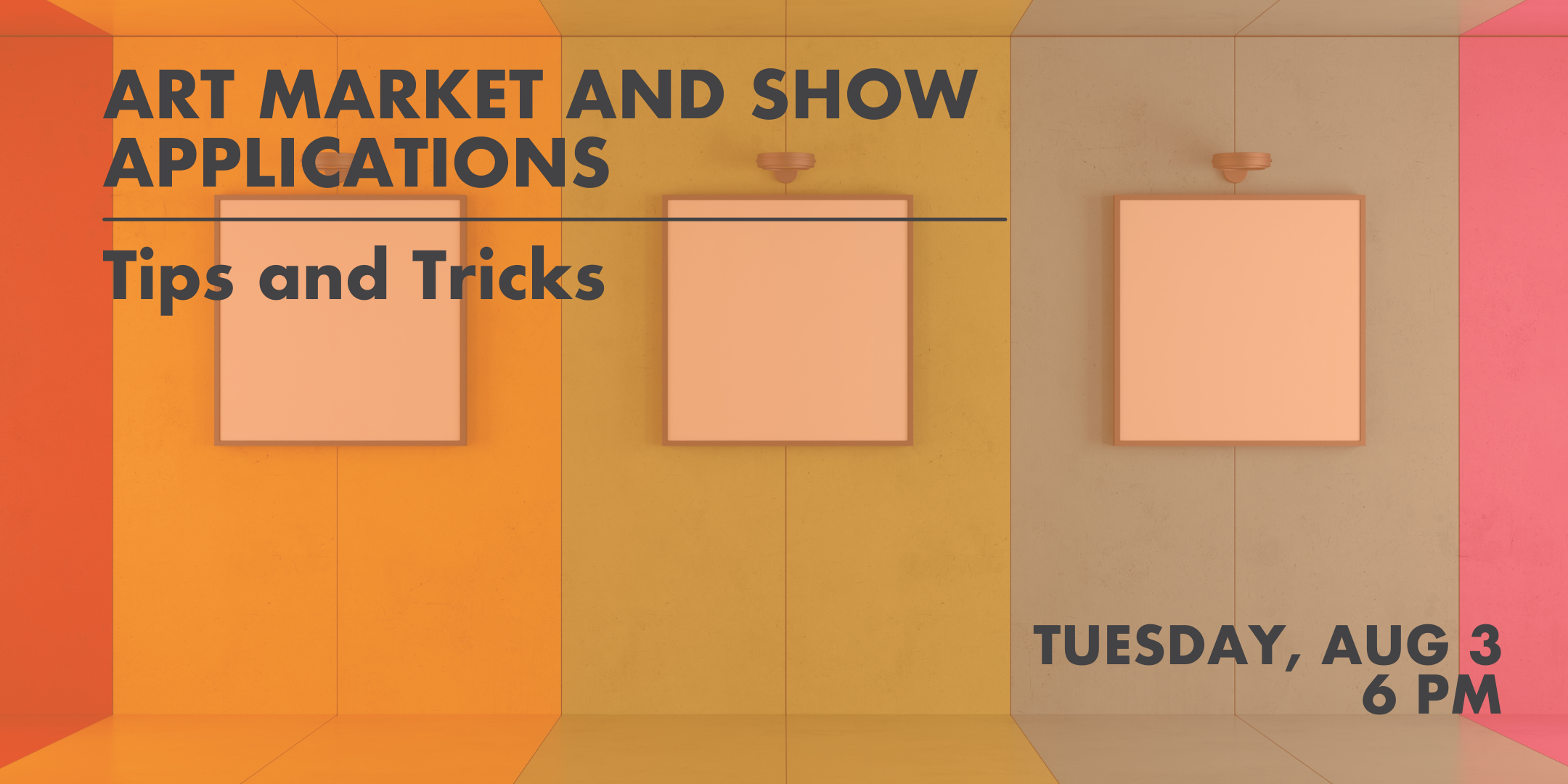 ART BUSINESS PROFESSIONAL TRAINING AND CLASSES — Triangle Art Works