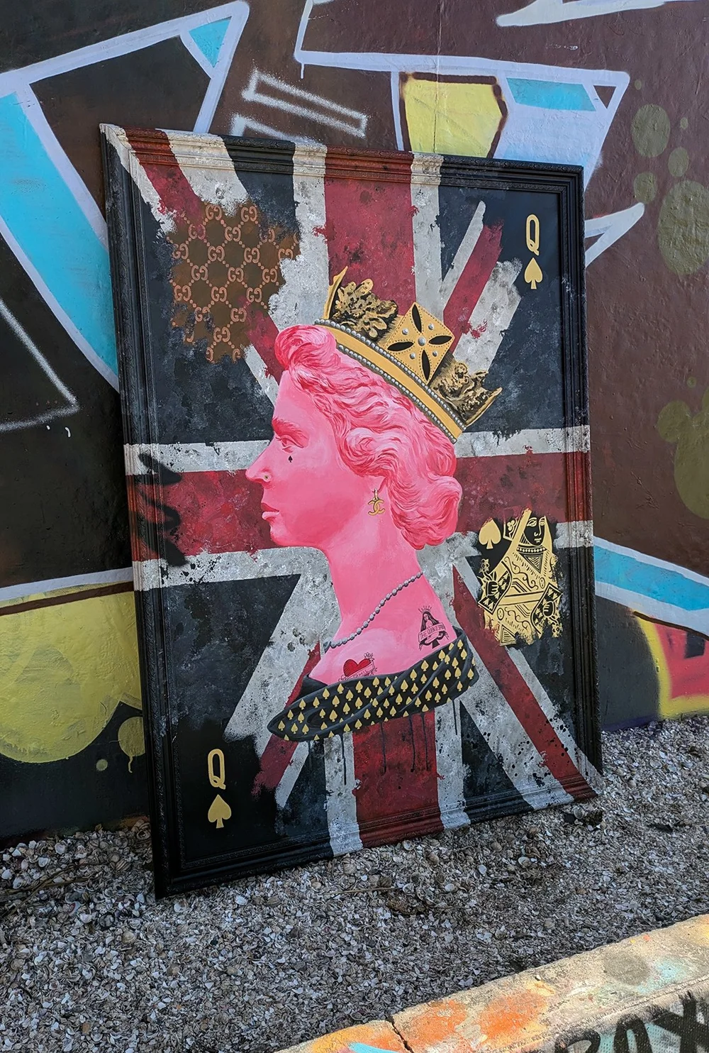 Queen of Hearts - Limited Edition print (Various Sizes) Queen Elizabeth ...