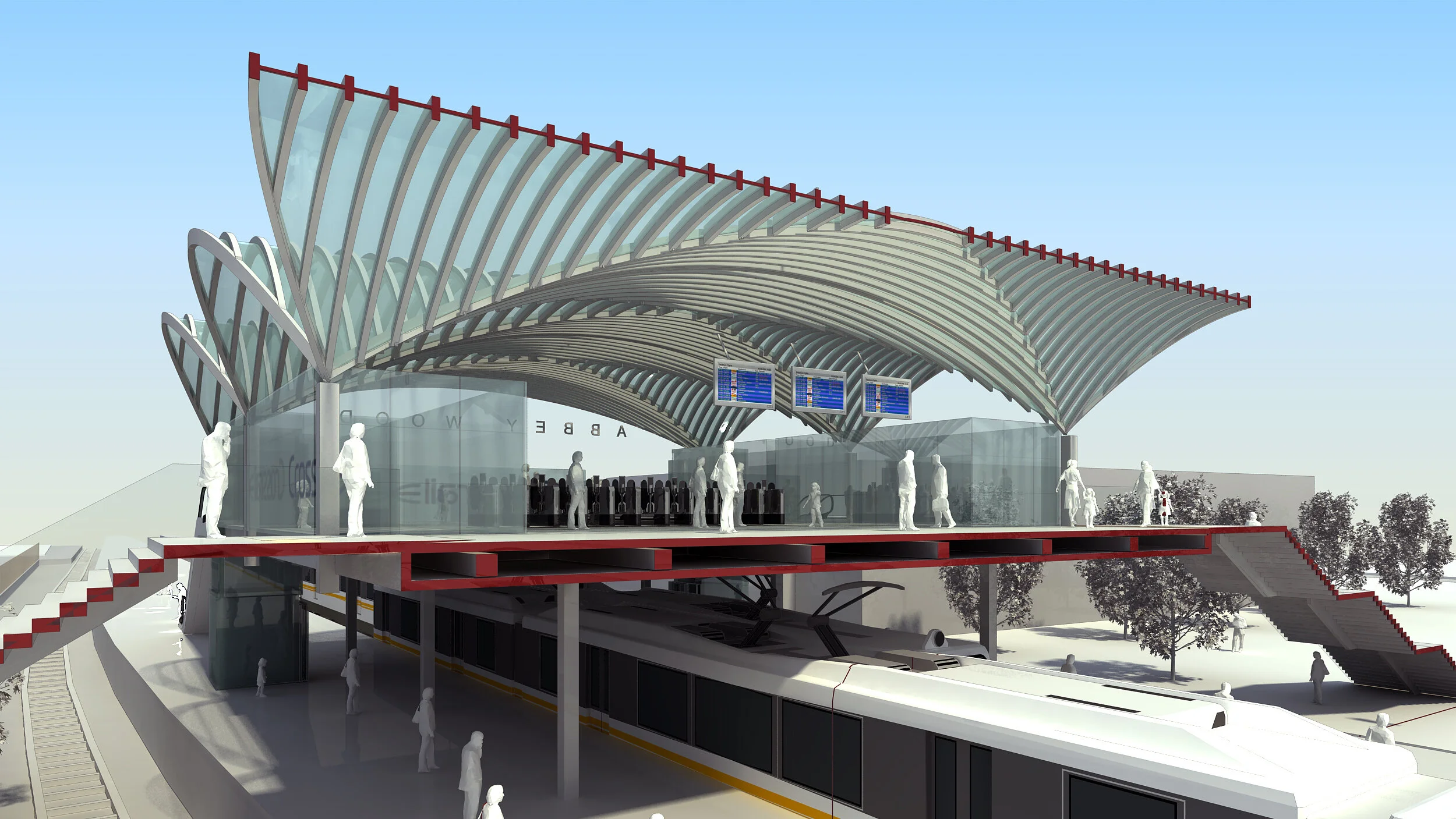 Crossrail - Abbey Wood Station — smartform architecture