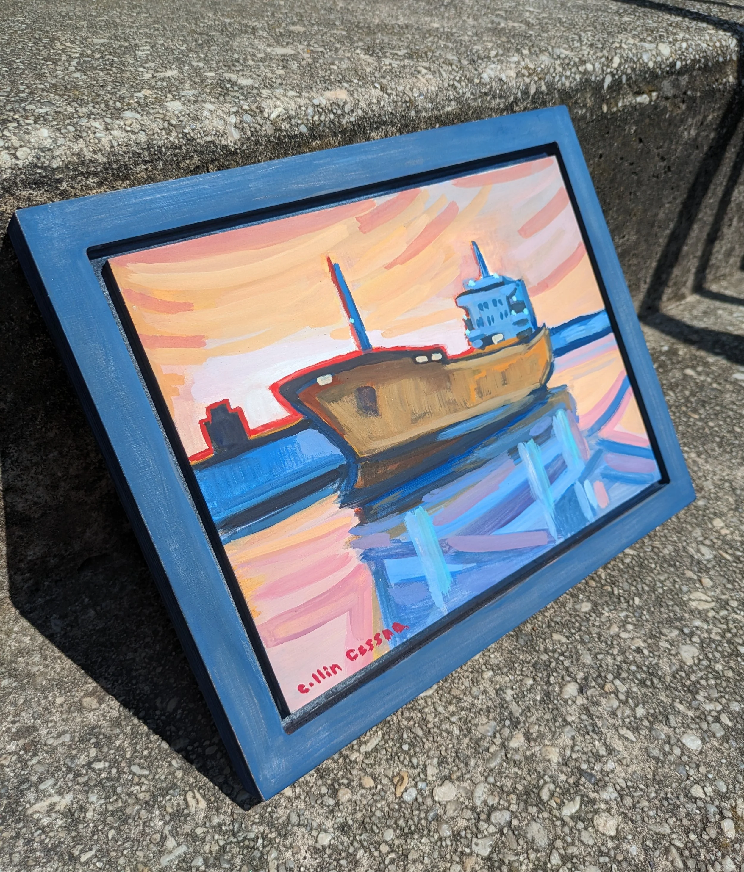 Collin Cessna Artwork Local Baltimore County and City Artist Painting ...