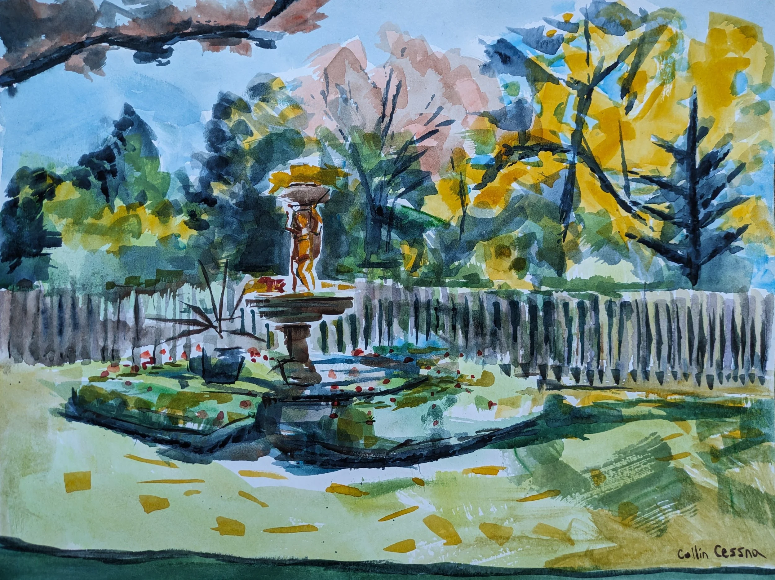 Collin Cessna Artwork Local Baltimore County and City Artist Painting ...