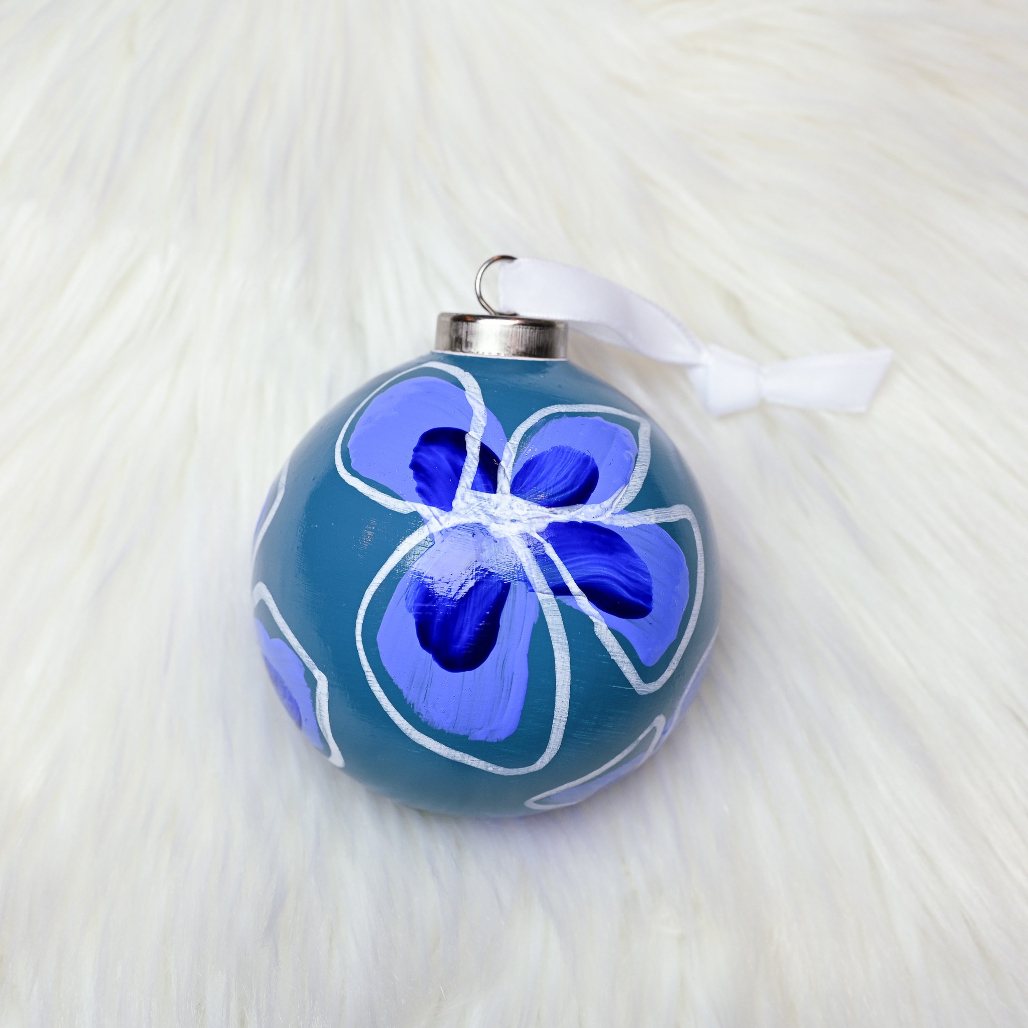 Hand Painted Christmas Ornaments — Helen Lary Art
