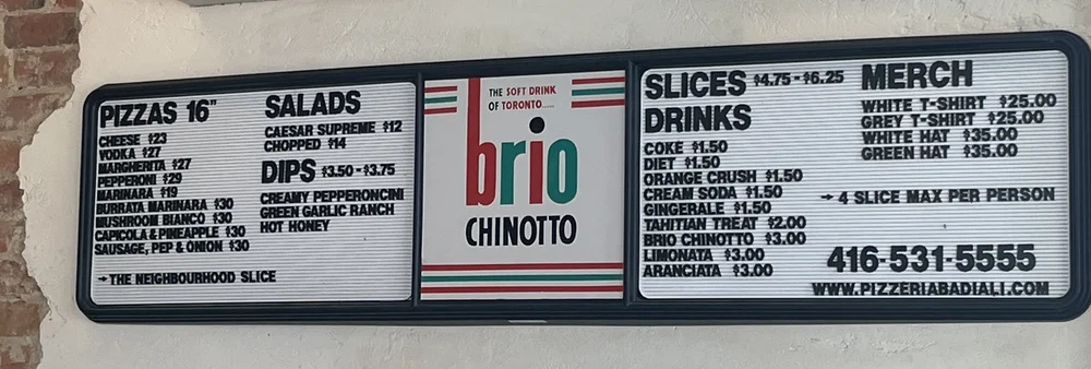 Pizzeria Badiali Review — Douglas Coombs