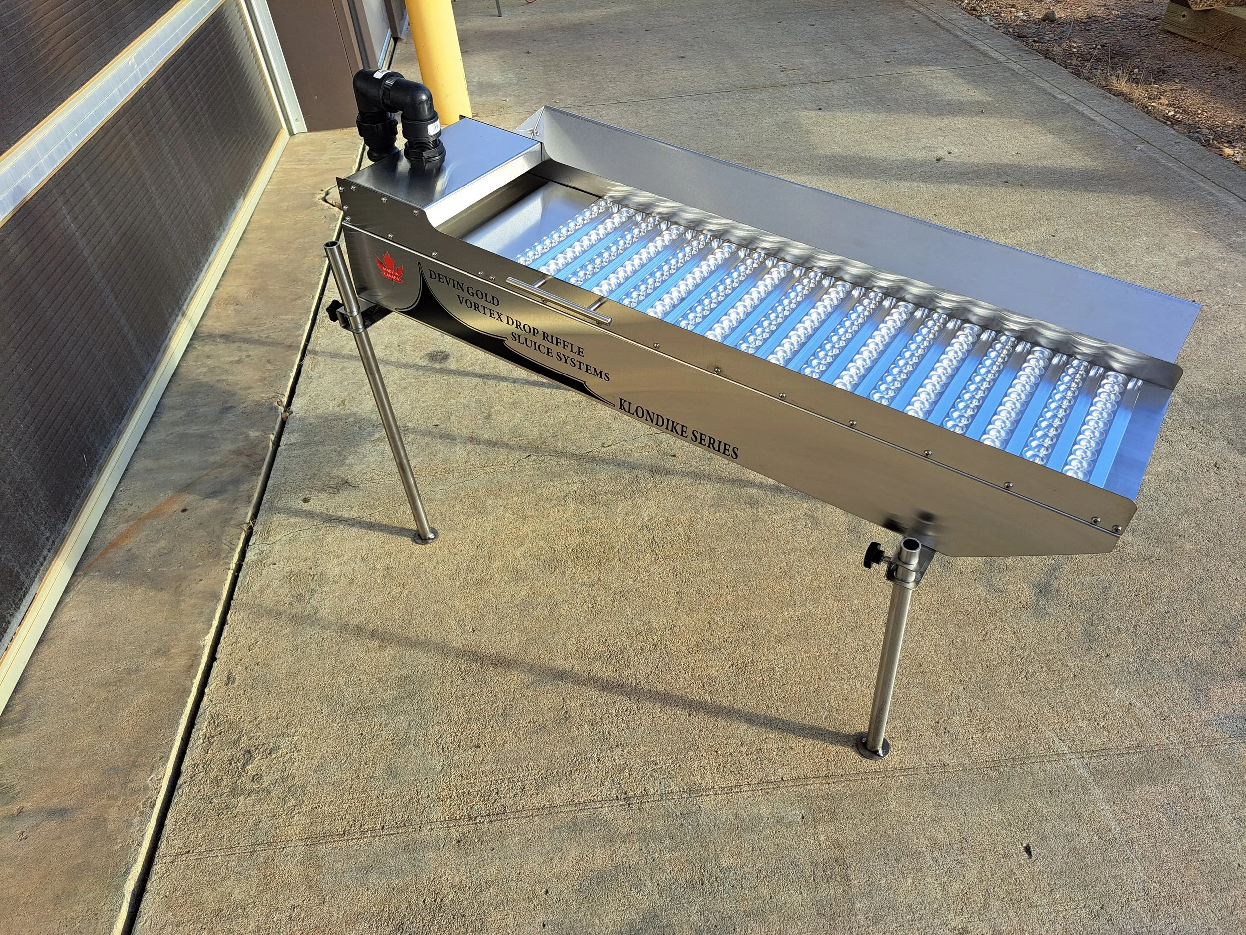 Devin Gold Vortex Drop Riffle Sluice Systems