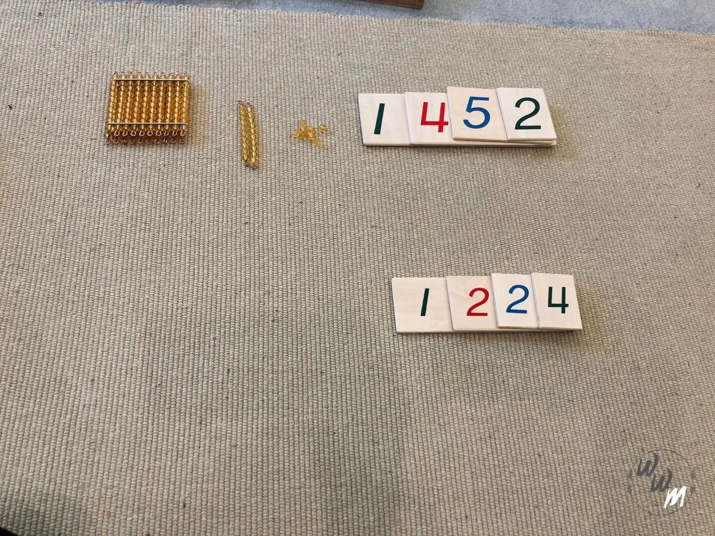 Group Operations: dynamic subtraction — The Wonderful World of Montessori