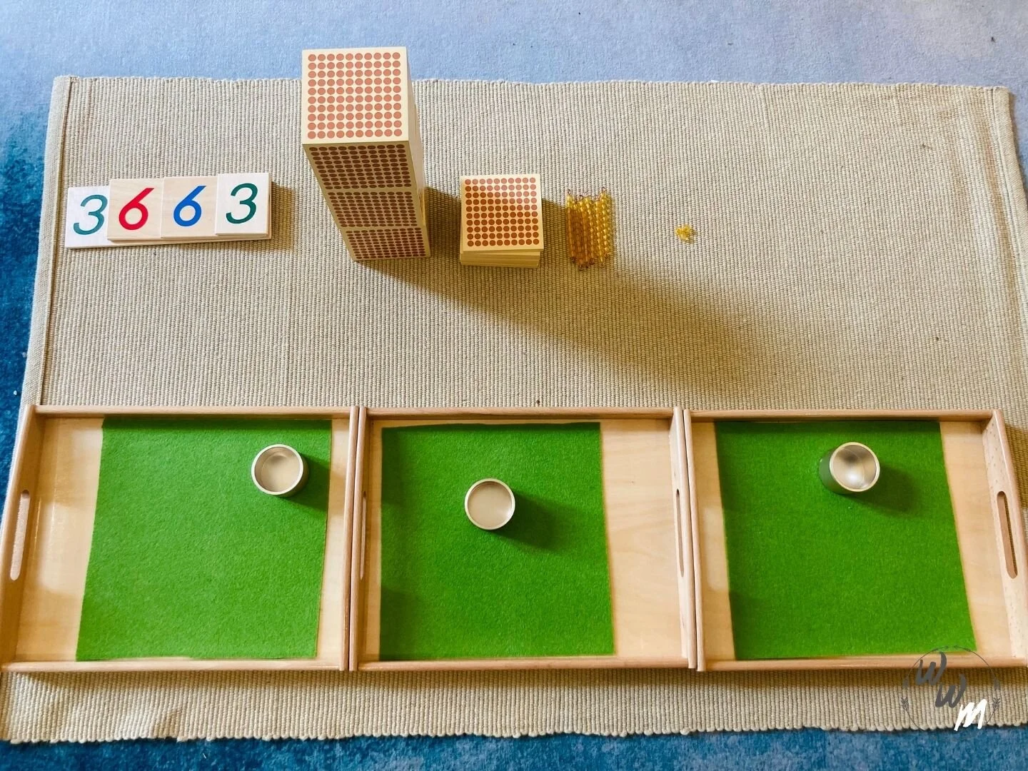 Group Operations: Static division — The Wonderful World of Montessori