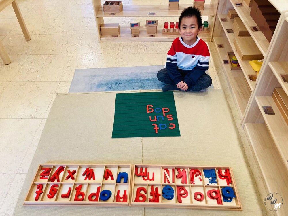 Orientation exercise with the Large Movable Alphabet — The Wonderful ...