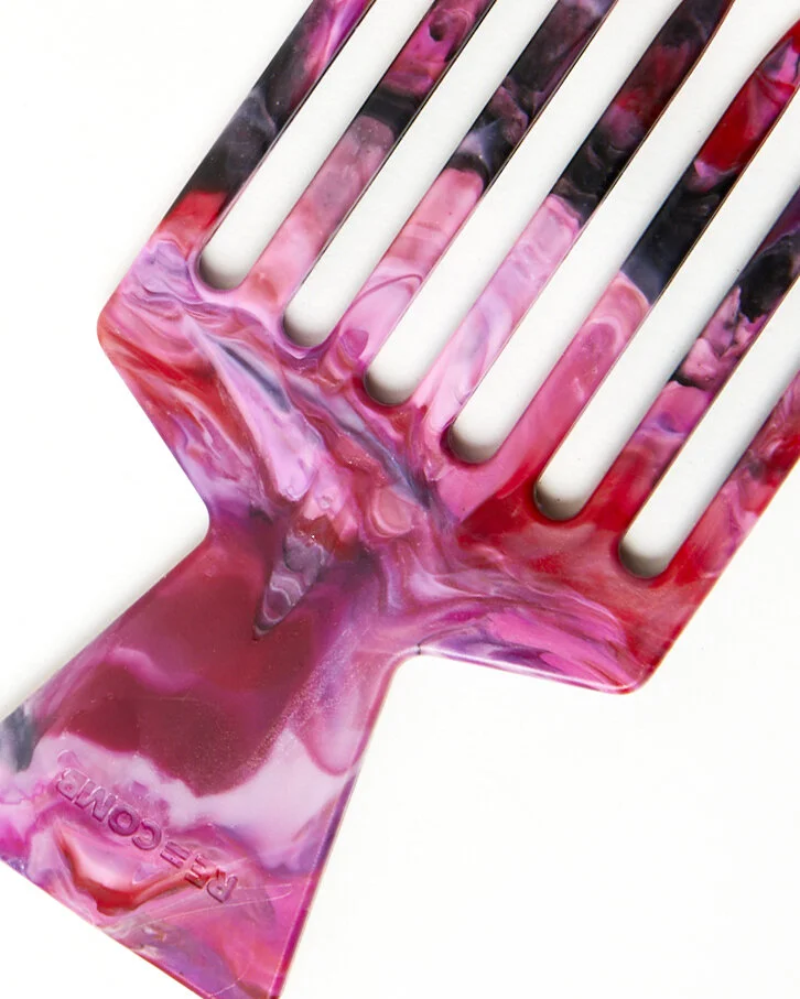 Hair combs made from recycled plastic — Re=Comb