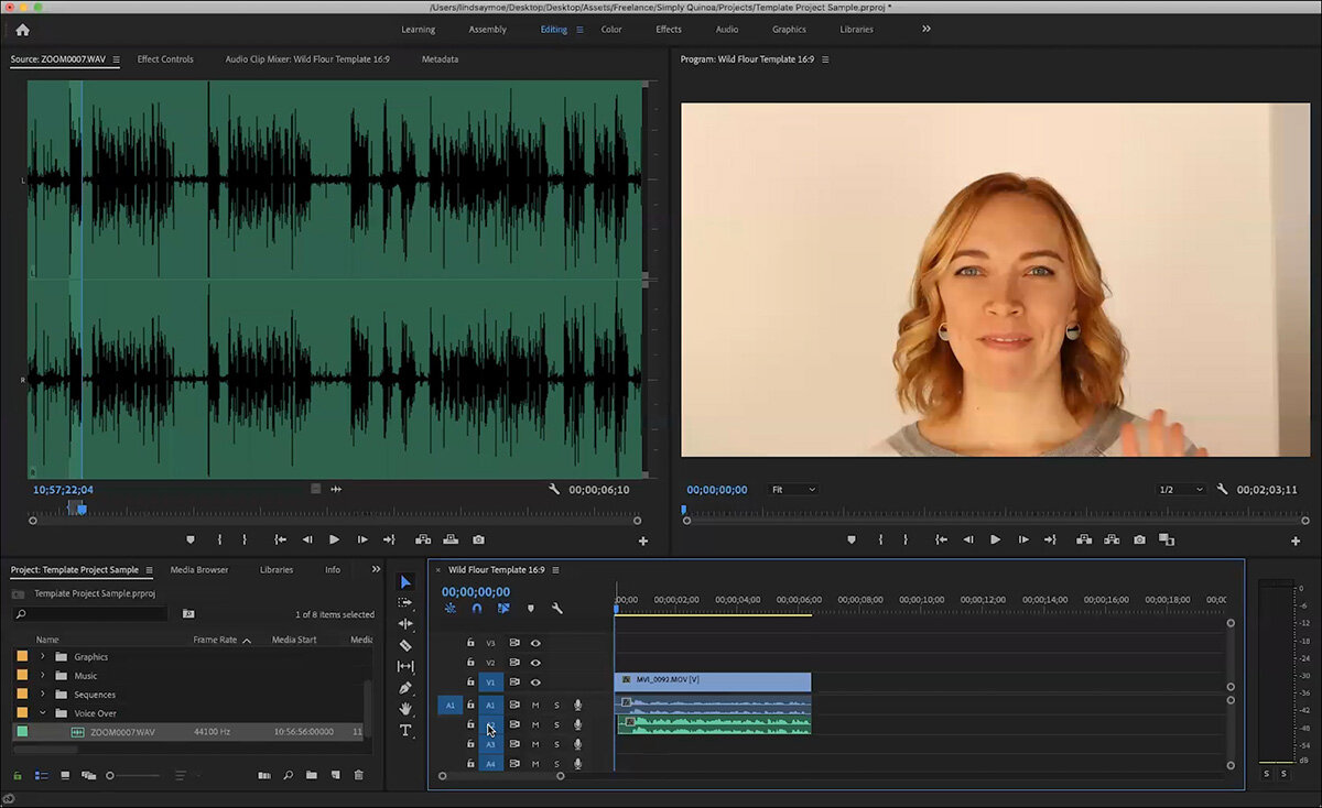 How to Match Audio with Video for Recipe Videos — Wild Flour Media