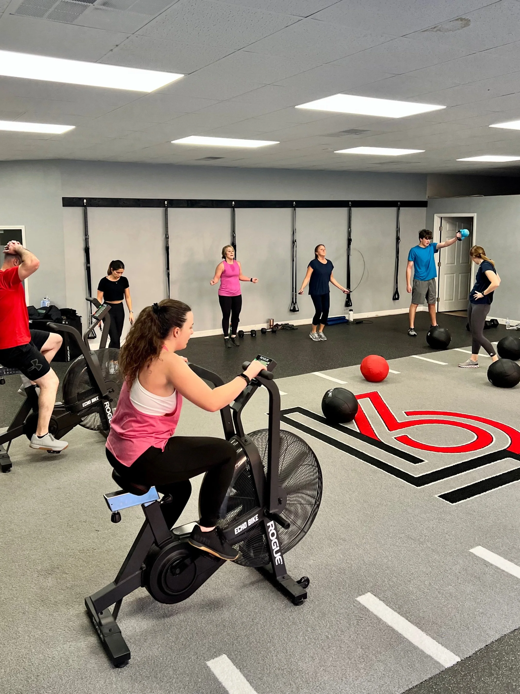 Large Group Fitness - Small Group Strength - Personal Training