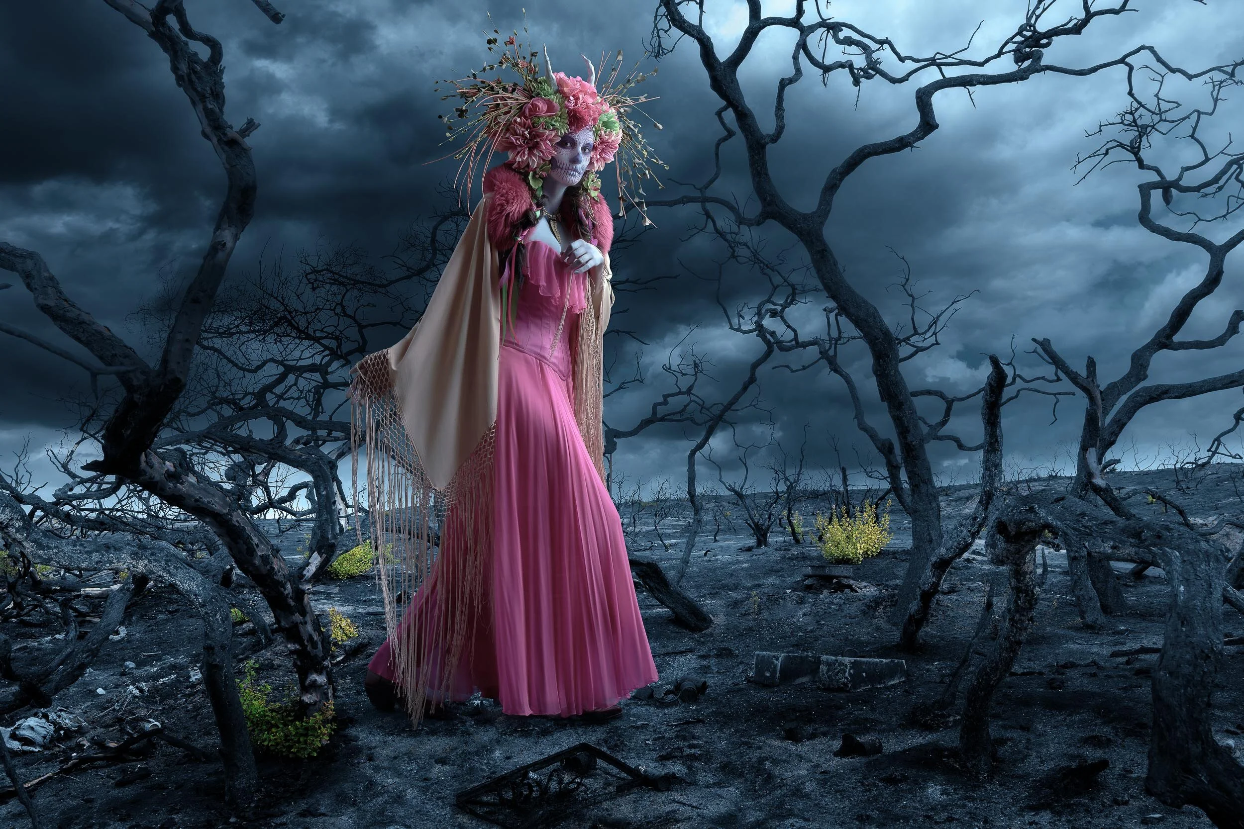 Dia de Los Muertos by Tim Tadder Commercial Photography