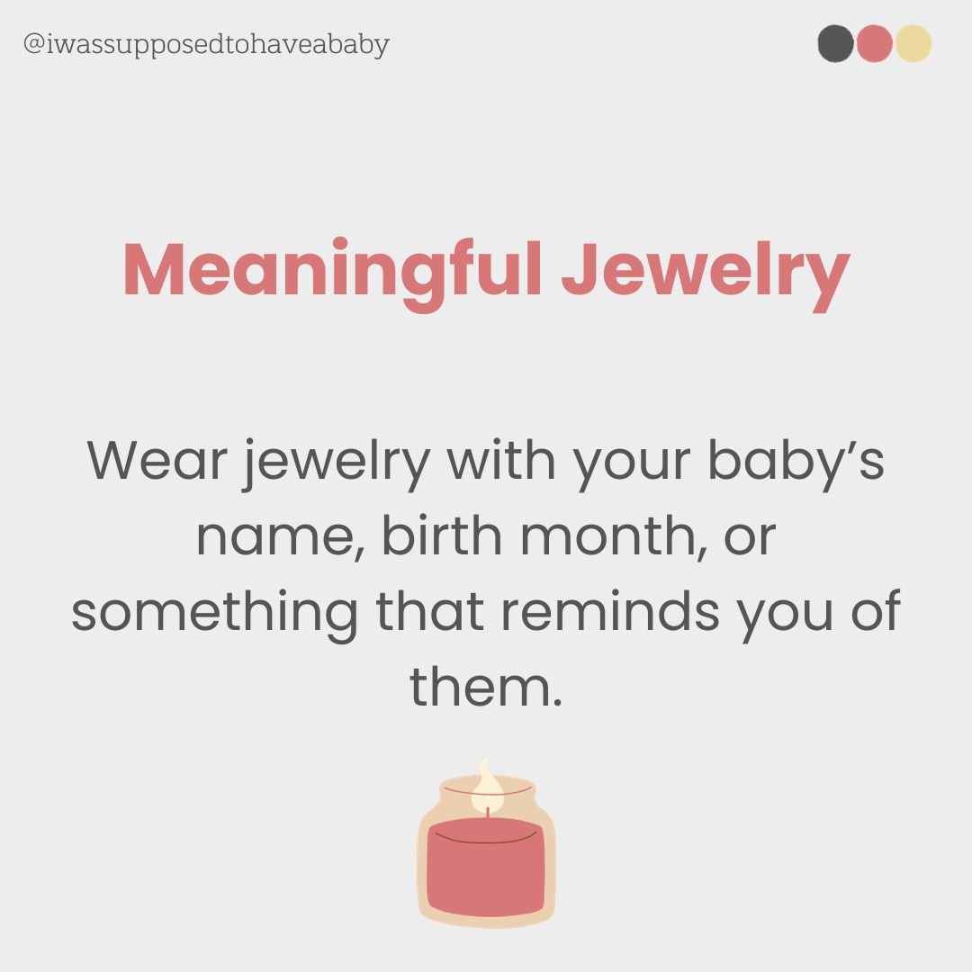 8 Ways to Remember and Memorialize Your Baby — I Was Supposed To Have A ...