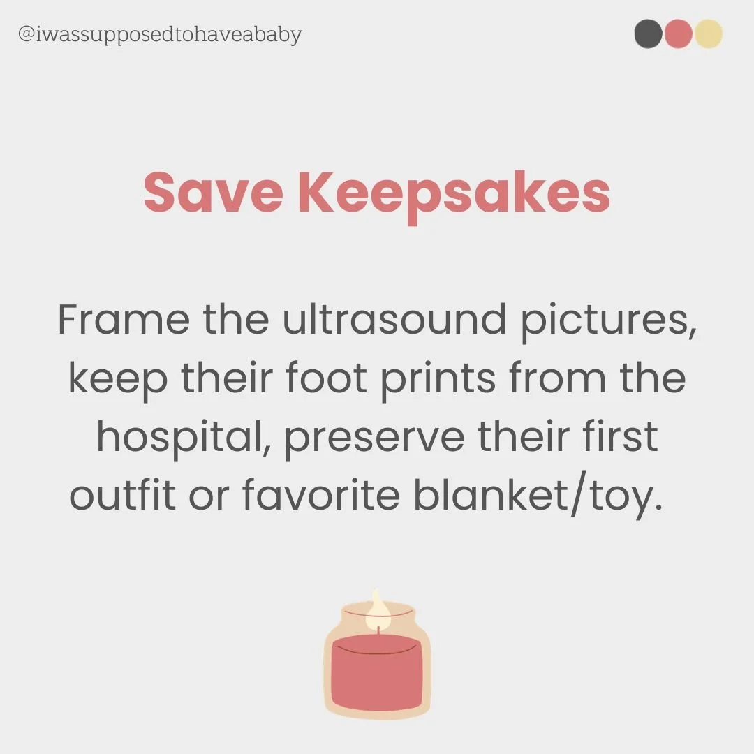 8 Ways to Remember and Memorialize Your Baby — I Was Supposed To Have A ...