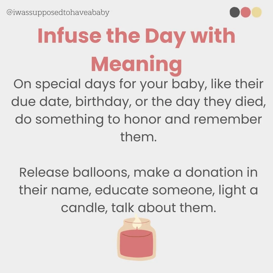 8 Ways to Remember and Memorialize Your Baby — I Was Supposed To Have A ...