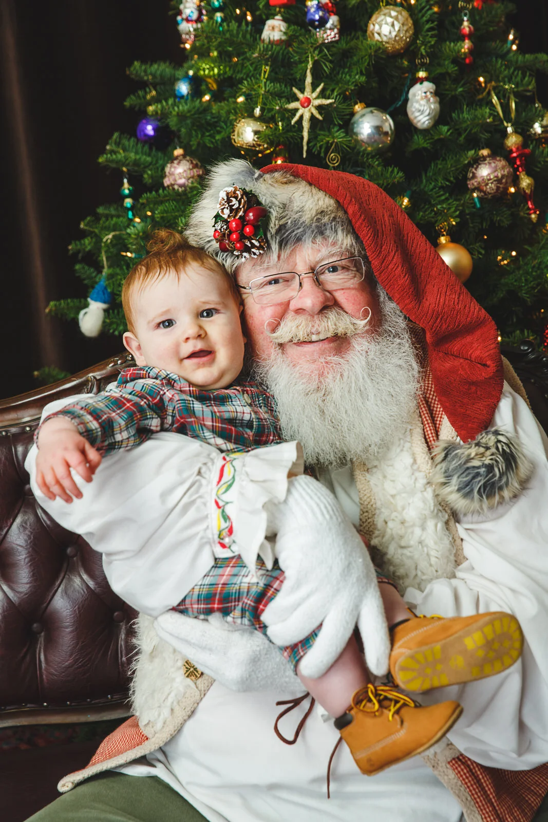Santa Photos Seattle | Classic Santa Portraits | SATYA PHOTOGRAPHY