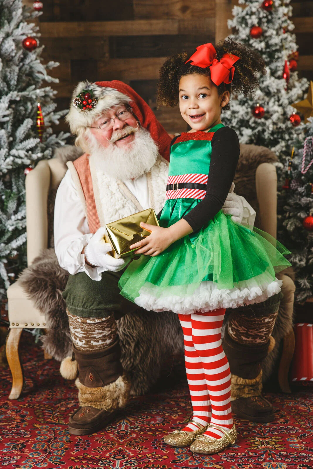 Santa Photos Seattle | Classic Santa Portraits | SATYA PHOTOGRAPHY